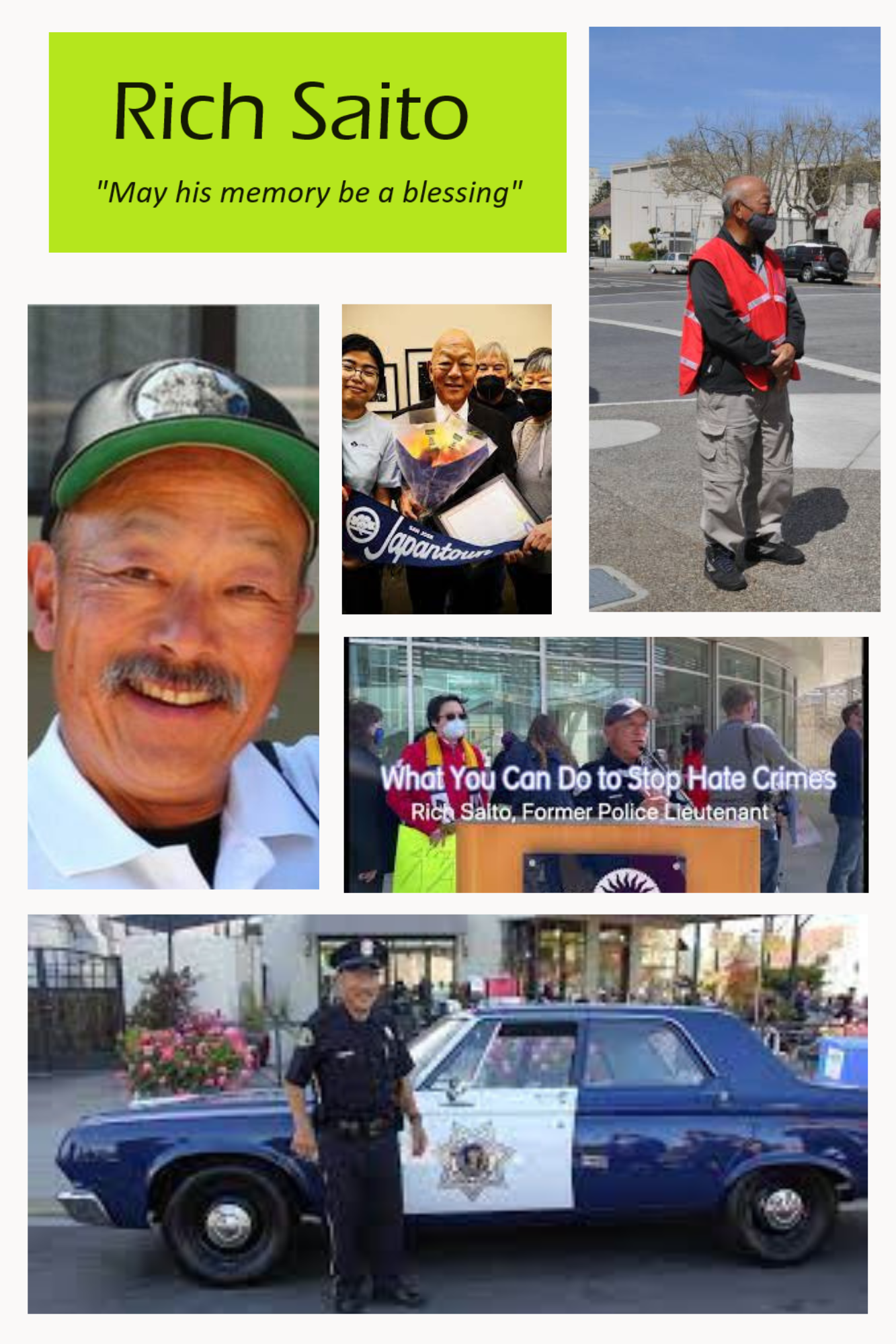 Passing of Retired Lt. Rich Saito #1876 – The Farsider